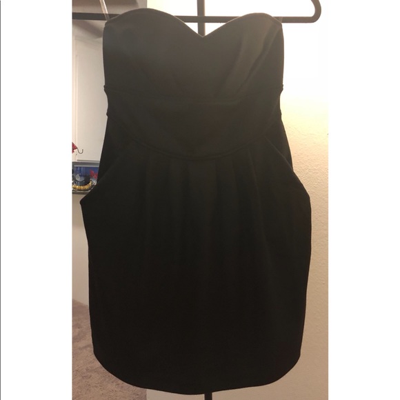 Max Rave | Dresses | Maxrave Black Little Tube Top Dress Size S | Poshmark